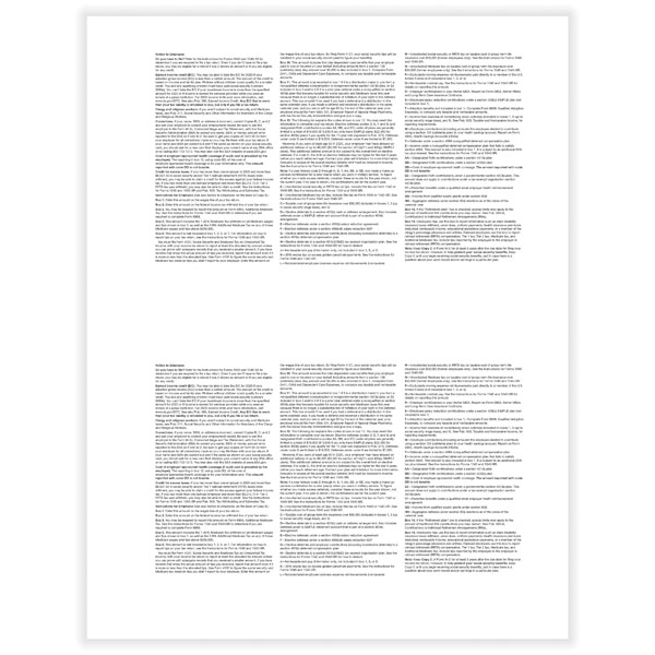 W-2 Form 2UP Blank | IRS Approved 2 Up Blank Tax Form | Formstax